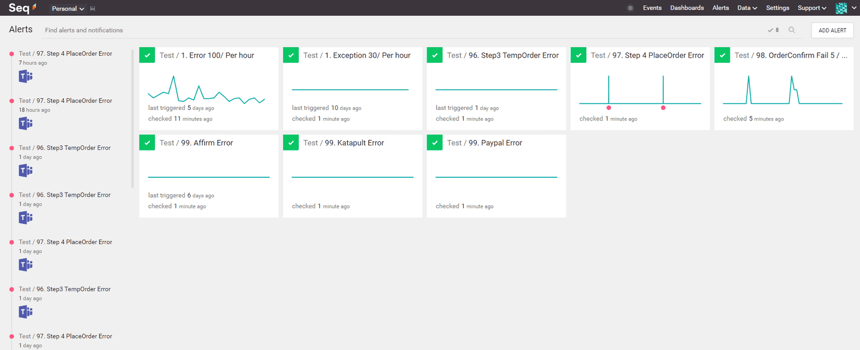 使用 Seq log server 達成金流及訂單異常事件監控通知 | Mark Ku's Blog